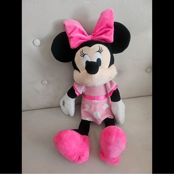 Disney | Toys | Pink Minnie Mouse 9 Plush Disney Baby | Poshmark